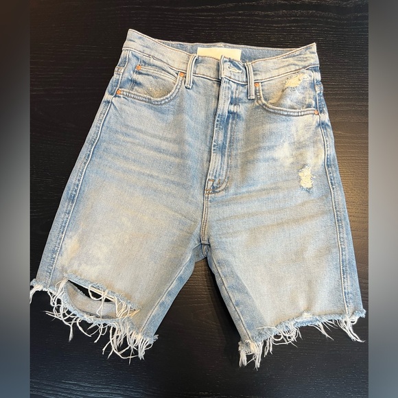 MOTHER | Shorts | Mother High Waisted Smokin Short Fray Size 24 Color ...
